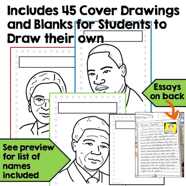 Black History Month Research Project Using Cereal Boxes 3rd 4th Grade ...